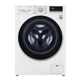 LG Waschtrockner mit AI DD 8,5 kg Waschen 5 kg Trocknen 1.200 U./Min. Steam TurboWash Neue WohlfühlTrommel WiFiFunktion V5WD85SLIM