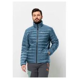 Daunenjacke Jack Wolfskin "PILVI DOWN JKT M" Gr. L (52), blau (nature, blau) Herren Jacken