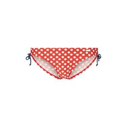 Tom Tailor Damen Gemusterte Bikinihose, rot, Muster, Gr. 36