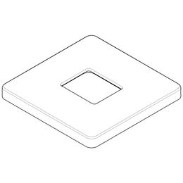 Dornbracht Rosette Ersatzteile 092771011 131 x 12,5 x 131 mm Chrom 092771011-00