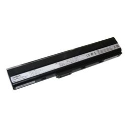 vhbw passend für Asus K52jr-x5, K52jr-x4, K62J, K52jr-x2, K62F, K62, Laptop-Akku Li-Ion 4400 mAh, schwarz