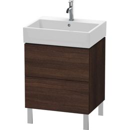 Duravit L-Cube Waschtischunterbau stehend 58,4 x 45,9 cm, 2 Auszüge, für Vero Air 235060