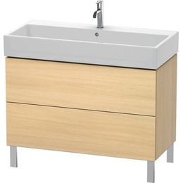 Duravit L-Cube Waschtischunterbau stehend 98,4 x 45,9 cm, 2 Auszüge, für Vero Air 235010