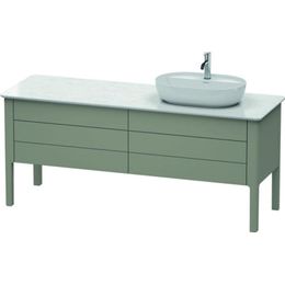 Duravit Luv Waschtischunterbau stehend LU9568R, 1733 x 570 mm, 2 Schubkästen, 2 Auszüge