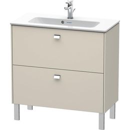 Duravit Brioso Waschtischunterbau stehend Compact 82,0 x 38,9 cm, 2 Auszüge, inkl. Siphonausschnitt und Schürze, für Waschtisch ME by Starck 234283