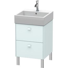 Duravit Brioso Waschtischunterbau stehend 48,4 x 45,9 cm, 2 Auszüge, inkl. Siphonausschnitt und Schürze, für Waschtisch Vero Air 235050