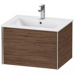 Duravit XViu 4025 Waschtischunterbau wandhängend, 1 Auszug, für Waschtisch ME by Starck 233663, 610x480 mm