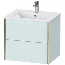 Duravit XViu 4125 Waschtischunterbau wandhängend, 2 Schubkästen, für Waschtisch Me by Starck 233663, 610x480 mm