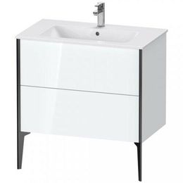 Duravit XViu 4482 Waschtischunterbau stehend, 2 Auszüge, für Waschtisch ME by Starck 233683, 810x480 mm