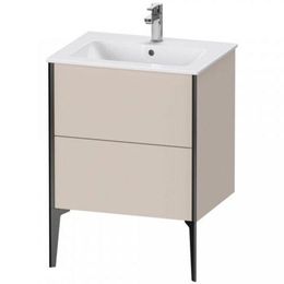 Duravit XViu 4481 Waschtischunterbau stehend, 2 Auszüge, für Waschtisch ME by Starck 233663, 610x480 mm