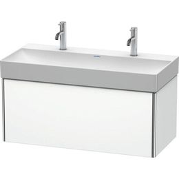 Duravit XSquare Waschtischunterbau wandhängend 98,4 x 46,0 cm, 1 Auszug, für Waschtisch DuraSquare 235310