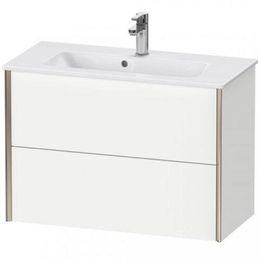 Duravit Durait XViu 4179 Waschtischunterbau wandhängend, 2 Schubkästen, für Waschtisch ME by Starck 234283, 810x390 mm