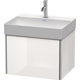 Duravit XSquare Waschtischunterbau wandhängend 58,4 x 46,0 cm, 1 Auszug, für Waschtisch DuraSquare 235360