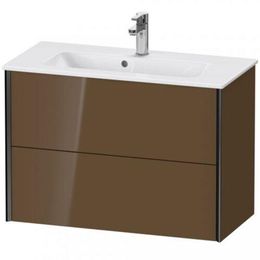 Duravit Durait XViu 4179 Waschtischunterbau wandhängend, 2 Schubkästen, für Waschtisch ME by Starck 234283, 810x390 mm