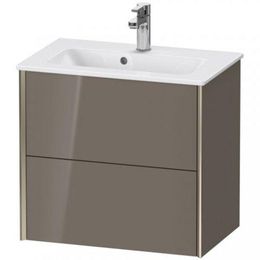 Duravit Durait XViu 4178 Waschtischunterbau wandhängend, 2 Schubkästen, für Waschtisch ME by Starck 234263, 610x390 mm