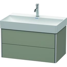 Duravit XSquare Waschtischunterbau wandhängend 78,4x46,0 cm, 2 Schubkästen, für Waschtisch DuraSquare 235380