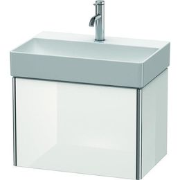 Duravit XSquare Waschtischunterbau Compact wandhängend 58,4x39,0 cm, 1 Auszug, für Waschtisch DuraSquare 235660