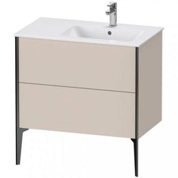 Duravit XViu 4487 Waschtischunterbau stehend, 2 Auszüge, für Waschtisch ME by Starck 234683 Becken rechts, 810x480 mm