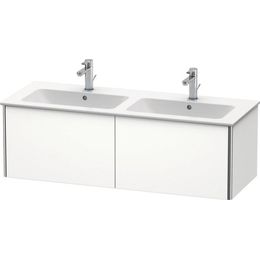 Duravit XSquare Waschtischunterbau wandhängend 128,0 x 47,8 cm, 2 Auszüge, für Waschtisch ME by Starck 233613