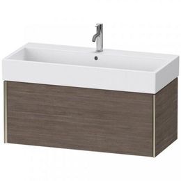 Duravit XViu 4237 Waschtischunterbau wandhängend, 1 Auszug, für Waschtisch Vero Air 235010, 984x454 mm