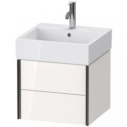 Duravit XViu 4333 Waschtischunterbau wandhängend, 2 Schubkästen, für Waschtisch Vero Air 235050, 484x454 mm