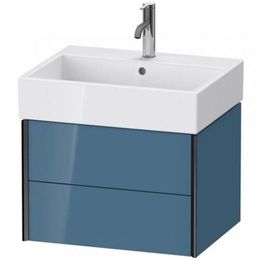 Duravit XViu 4334 Waschtischunterbau wandhängend, 2 Schubkästen, für Waschtisch Vero Air 235060, 584x454 mm