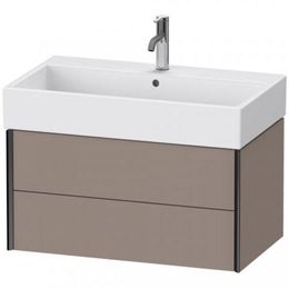 Duravit XViu 4336 Waschtischunterbau wandhängend, 2 Schubkästen, für Waschtisch Vero Air 235080, 784x454 mm