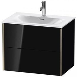 Duravit Durait XViu 4133 Waschtischunterbau wandhängend, 2 Schubkästen, für Waschtisch Viu 234473, 710x480 mm