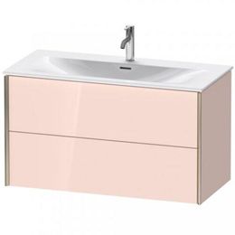 Duravit Durait XViu 4135 Waschtischunterbau wandhängend, 2 Schubkästen, für Waschtisch Viu 234410, 1010x480 mm