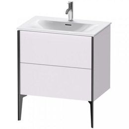 Duravit XViu 4301 Waschtischunterbau stehend, 2 Auszüge, für Waschtisch Viu 234473, 710x480 mm