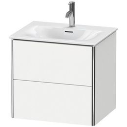 Duravit XSquare Waschtischunterbau wandhängend 61,0x 47,8 cm, 2 Schubkästen, für Waschtisch Viu 234463