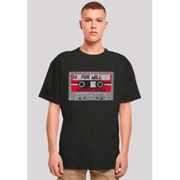 F4NT4STIC Damen T-Shirt "Stranger Things Cassette For Will", schwarz, Gr. XXL, Obermaterial: 100% Baumwolle, Shirts, Premium Qualit&auml;t