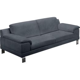 2,5-Sitzer Egoitaliano, B:216cm H:84cm T:92cm, grau, Sofas, "Shakira, Design und Sitzkomfort auf hohem Niveau, tolle Details", bequeme Armlehne und