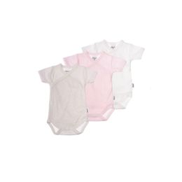 Liliput Jungen Body, Gr. 62, grau, 100% Baumwolle, mehrfarbig, Bodys, im praktischen 3er-Pack