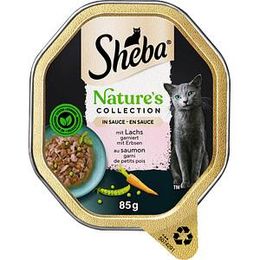 Sheba® Katzen-Nassfutter Nature's in Sauce mit Lachs 22x 85,0 g