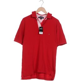 Tommy Hilfiger Herren Poloshirt, rot, Gr. 48