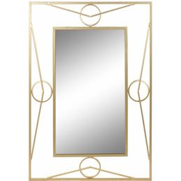 Metallspiegelspiegel 71x3x92 Mirror Metall Golden Material Multi-Couleur-Familienspiegel Details