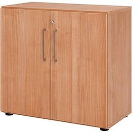 Hammerbacher Aktenschrank 928T2, V928T2/N/N/BS nussbaum 1 Fachboden 80,0 x 42,0 x 74,8 cm