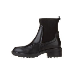Tommy Hilfiger Shoes Leder-Chelsea-Boots in Schwarz - 36% | Größe 41 | Stiefeletten