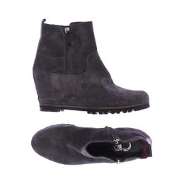 Donna Carolina Damen Stiefelette, grau, Gr. 39