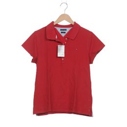 Tommy Hilfiger Damen Poloshirt, rot, Gr. 38