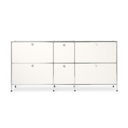 Tchibo Sideboard Metall »CN3« groß mit 6 Klappenfächern - Chrom