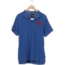 Superdry Herren Poloshirt, blau, Gr. 56