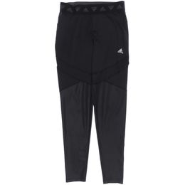 Adidas Damen Stoffhose, schwarz, Gr. 0