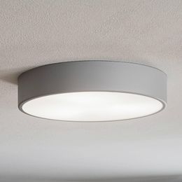 Deckenlampe Cleo 400, grau, Sensor, IP20, Ø 40 cm, Metall