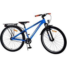 TPFSports Cross Kinderfahrrad - Jungen - R&uuml;cktritt + Handbremse - 26 Zoll - Blau