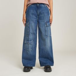 G-Star Raw Mega Cargohose Denim - Dunkelblau - Damen