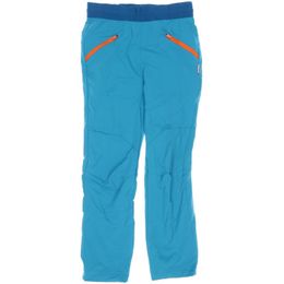 Trollkids Damen Stoffhose, blau, Gr. 128