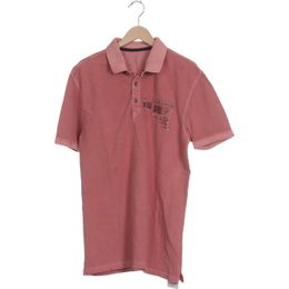 Napapijri Herren Poloshirt, pink, Gr. 48