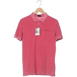 Armani Jeans Herren Poloshirt, pink, Gr. 52